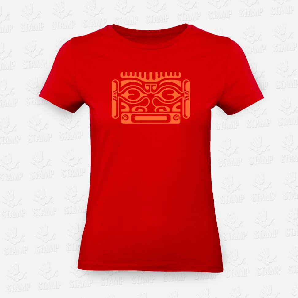 T-shirt Tiki Tribal Square - Desenhos - A Sua Loja - STAMP